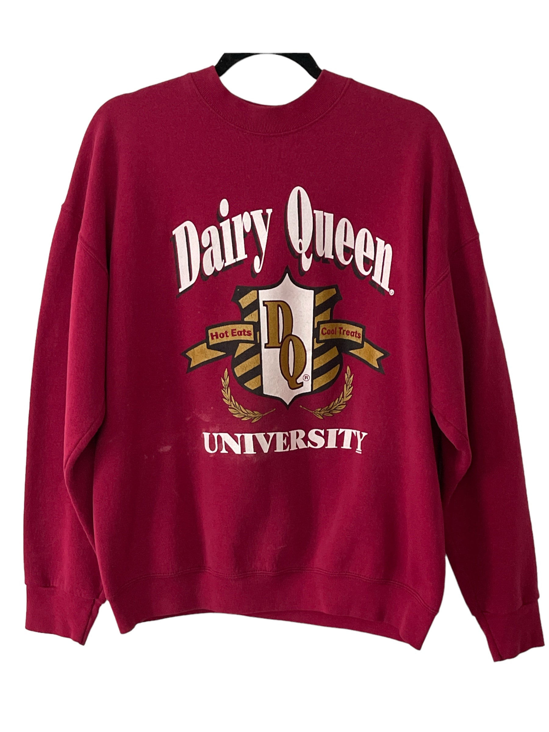 Vintage Dairy Queen University Crewneck | Fifty One Ten Vintage 5110 ...